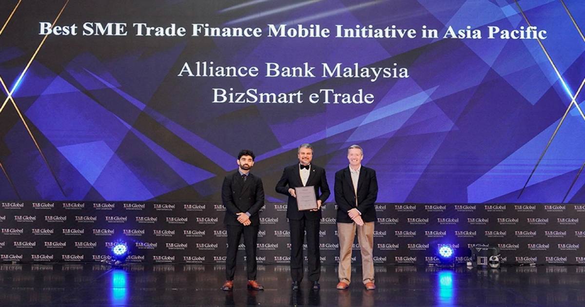 Alliance Bank’s “BizSmart eTrade” recognied as Best SME Trade Finance Initative in Asia Pacific ...
